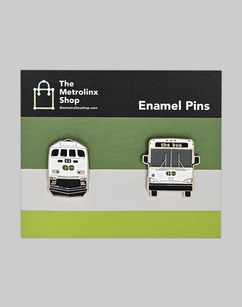 GO Vehicle Lapel Pins | The Metrolinx Shop